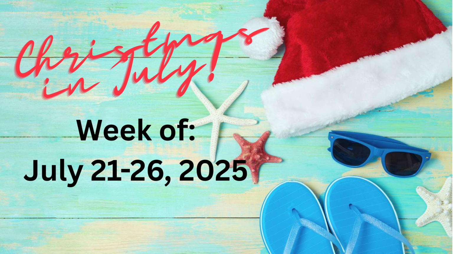 Christmas in July Decorating! – Welcome to Godfrey's Pond